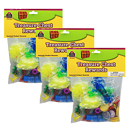 Teacher Created Resources Treasure Chest Rewards Assorted Colors Pack ...