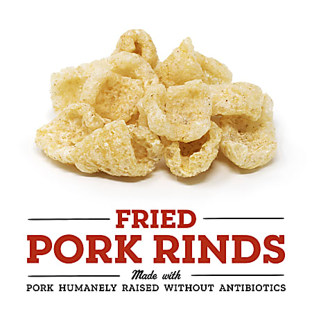 4505 Chef Crafted Chicharrones Fried Pork Rinds 1.1 Oz Pack Of 12 ...