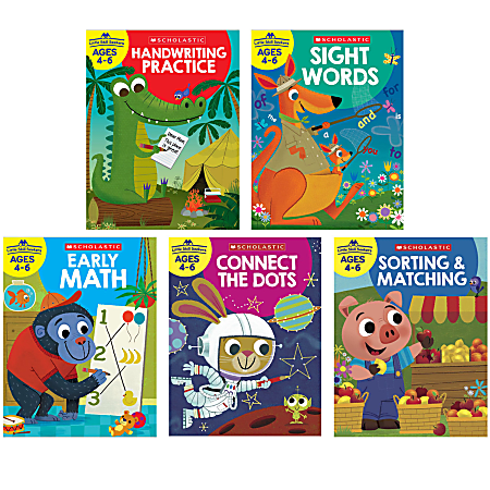 Scholastic Teacher Resources Little Skill Seekers Activity Book Bundle ...