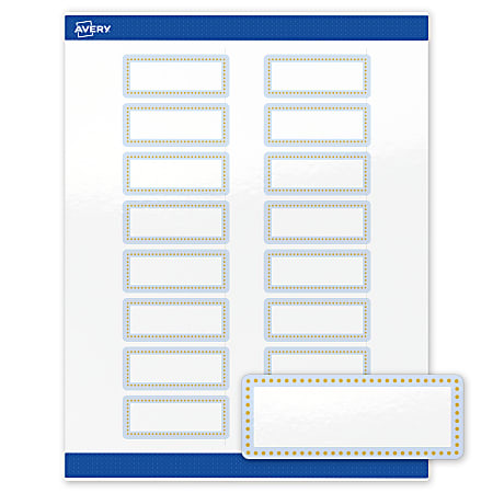 Avery Print To The Edge Labels Sure Feed S00 D2E PRWGP10 1 x 2 58 ...