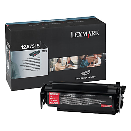 Lexmark Toner Cartridge Laser High Yield 10000 Pages Black 1 Each ...