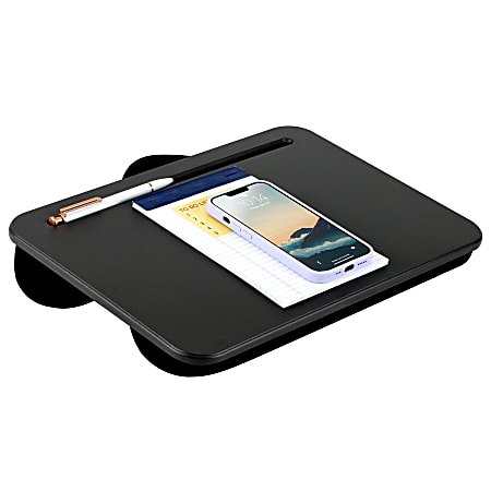 LapGear Compact Lap Desks Black Pack of 12 Desks - Office Depot