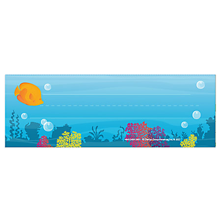Eureka Tented Name Plates 9 58 x 6 12 Seas The Day 36 Name Plates Per ...