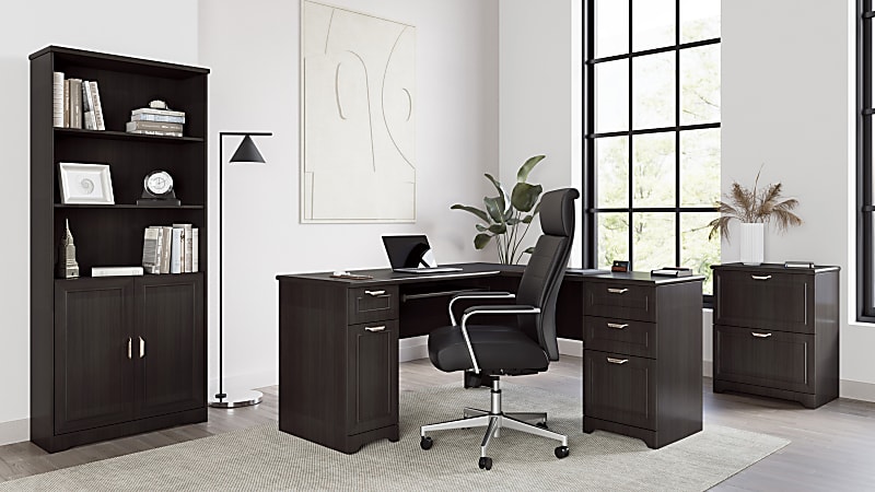 Realspace Modern Comfort Modee Vegan Leather High Back Executive Office ...