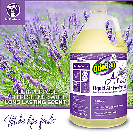 OdoBan Professional Series Ready to Use Air Lavender Liquid Air ...
