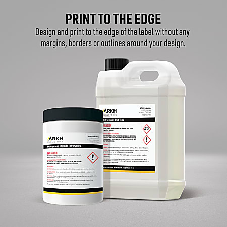 Avery Ultra Duty Permanent GHS Chemical Labels 97199 WMU500 Square 3 x ...