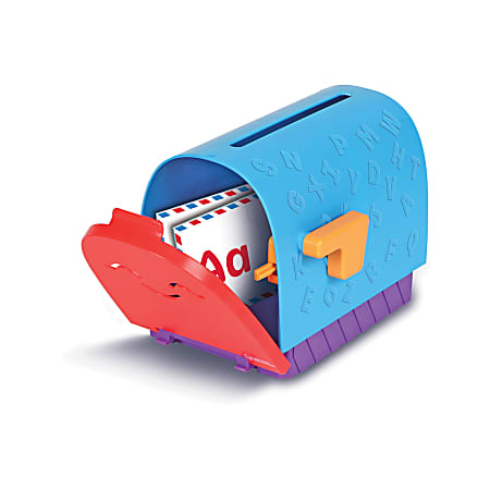 Learning Resources Alphabet Learning Mailbox Multicolor - Office Depot