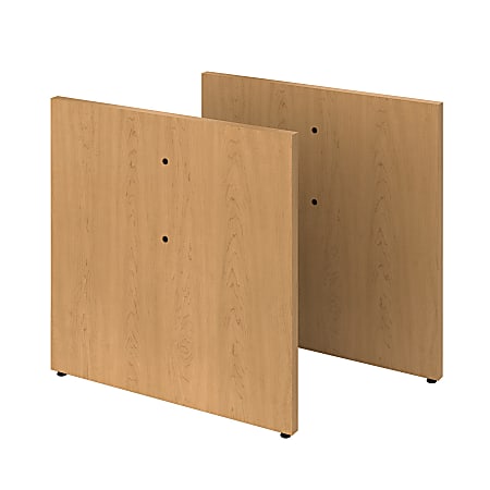 HON Preside Boat Shaped Conference Table Panel Base Harvest Carton Of 2 ...