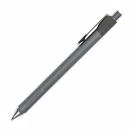 TUL Fine Writing Solid Metal Barrel Retractable Ballpoint Pen With 2 ...