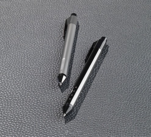TUL Fine Writing Solid Metal Barrel Retractable Gel Pen with 2 Refills ...