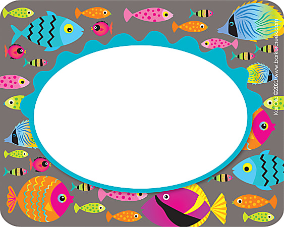 Barker Creek Name Tags 2 34 x 3 12 Kai Ola 45 Name Tags Per Pack Case ...