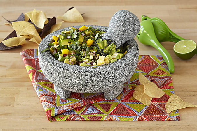 IMUSA Granite Molcajete 8 Gray - Office Depot
