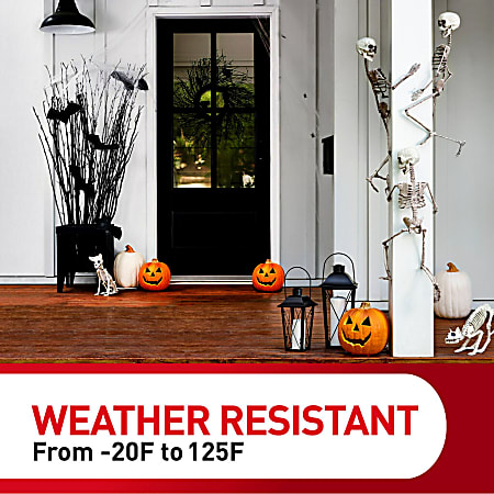 Command Outdoor Light Clips 16 Command Hooks 20 Command Strips Damage ...