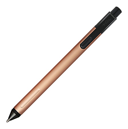 TUL Fine Writing Solid Metal Barrel Retractable Ballpoint Pen With 2 ...