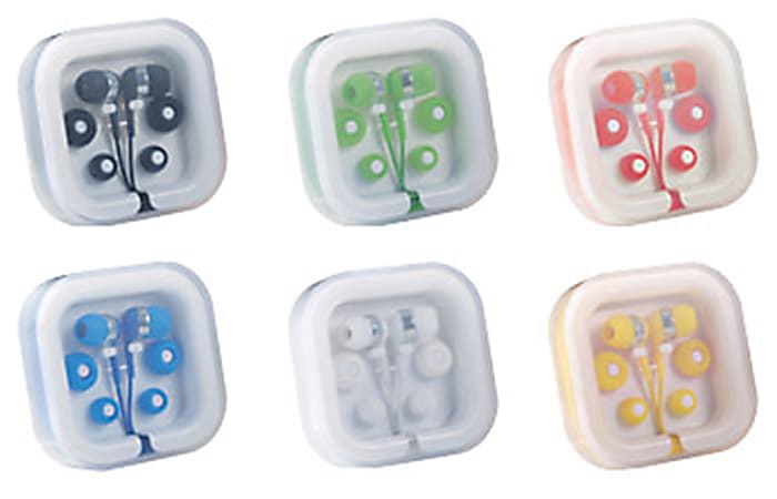 Color Pop Earbuds - Office Depot