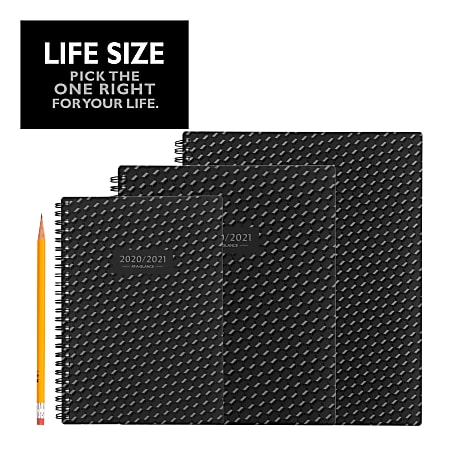 AT A GLANCE Elevation Academic WeeklyMonthly Planner 7 x 8 34 Black ...