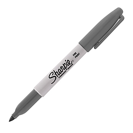 Sharpie Cosmic Color Permanent Marker Fine Point Dark Matter Gray ...