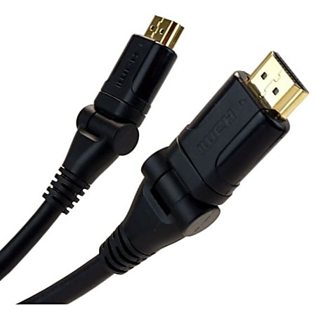 VisionTek HDMI Pivot Cable 10ft MM - Office Depot