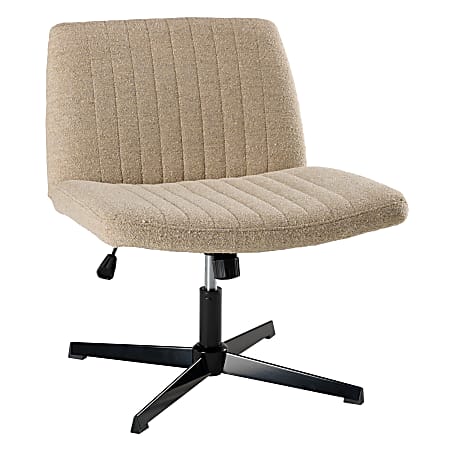 Bush Furniture Sutton Ergonomic Fabric Armless Mid Back Computer Chair ...