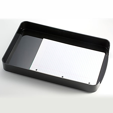 OIC 2200 Series Front Loading Tray Legal Size Black - Office Depot