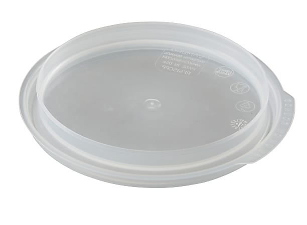 Cambro Seal Covers For 1 Qt Camwear Round Food Containers Translucent ...
