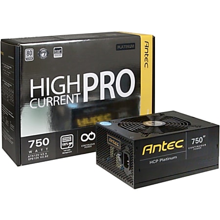Antec HCP 750 PLATINUM ATX12V EPS12V Power Supply - Office Depot