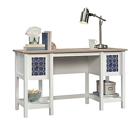 Sauder Cottage Road 54 W Computer Desk 54 W Soft White - Office Depot