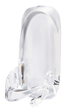 3M Command Damage Free Cord Clips Medium Clear Pack Of 4 - Office Depot