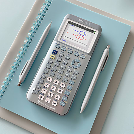 Texas Instruments TI 84 Plus CE Color Graphing Calculator Fractal Frost ...