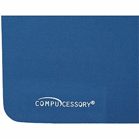 Compucessory Smooth Cloth Nonskid Mouse Pads 9.50 Width x 8.50 Depth ...