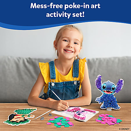 Skillmatics Poke In Art Set Lilo and Stitch - Office Depot