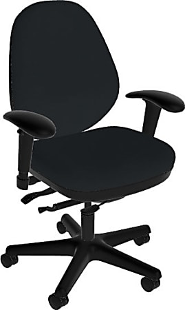 Sitmatic GoodFit Enhanced Synchron Mid Back Chair With Adjustable Arms ...