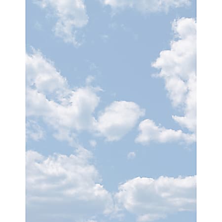 Great Papers Design Paper Clouds Stationery Letterhead 8 12 x 11 ...