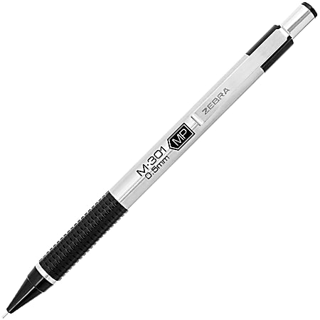 Zebra Pen STEEL 3 Series M 301 Mechanical Pencils Pack Of 12 Fine Point ...