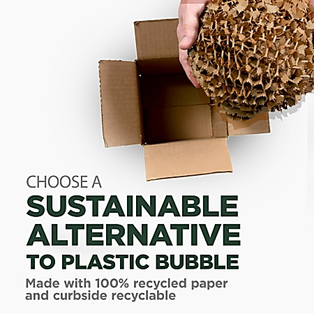 Scotch Cushion Lock Protective Wrap 12 in x 175 ft 1 Roll 100percent ...