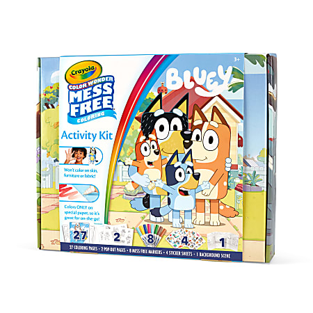 Crayola Color Wonder Activity Kit Bluey - Office Depot