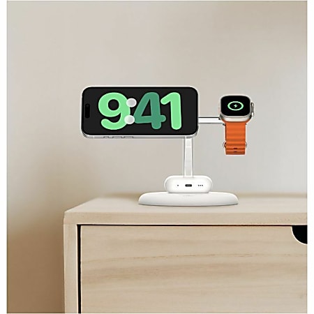 Belkin BoostCharge Pro Cradle Wireless iPhone Apple Watch AirPods 3 ...