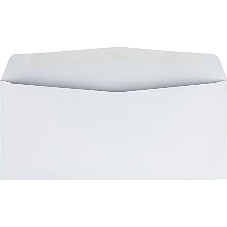 Quality Park 10 Business Envelopes Gummed Seal White Box Of 500 ...
