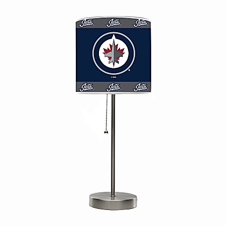 Imperial NHL Table Lamp 19 H Winnipeg Jets - Office Depot