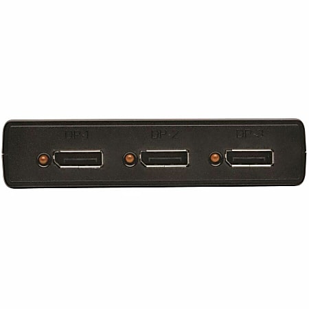 Eaton Tripp Lite Series 3 Port Mini DisplayPort to DisplayPort Multi Monitor Splitter MST Hub 4K ...