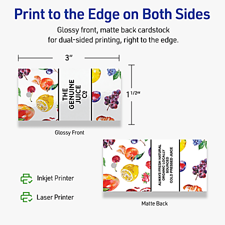 Avery Print To The Edge Price Tags With Sure Feed Technology 1 12 x3 ...
