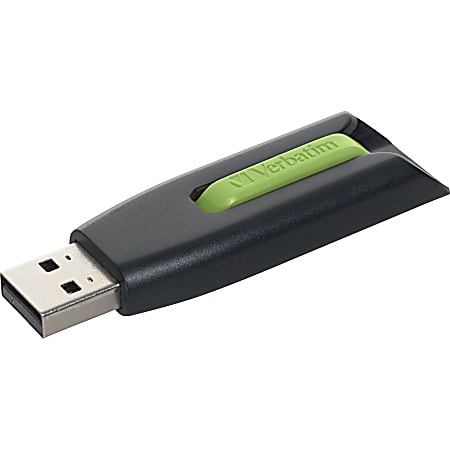 Verbatim Store n Go V3 USB 3.0 Flash Drives 16GB Pack of 3 Blue Green Gray ODP Business Solutions
