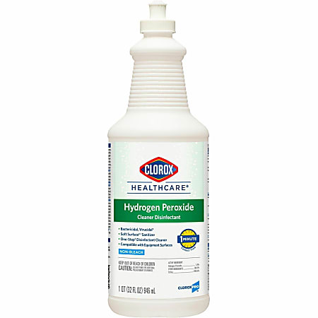 Clorox Healthcare Pull Top Hydrogen Peroxide Cleaner Disinfectant Ready ...