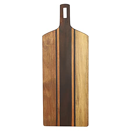 Kenmore San Ysidro Acacia Wood Rectangle Cutting Board 26 12 x 10 Brown ...