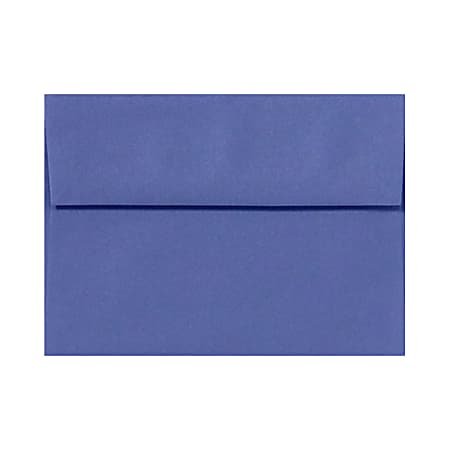 LUX Invitation Envelopes A7 Peel Stick Closure Boardwalk Blue Pack Of ...