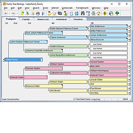 Individual Software Family Tree Heritage Gold 16 Windows - Office Depot