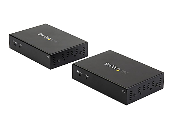 StarTech.com HDMI over CAT6 Extender 4K 60Hz 330ft 100m IR Support HDMI ...