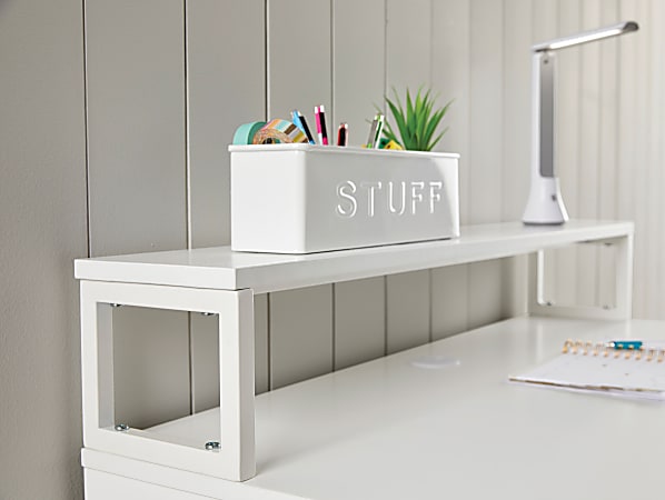 Office Depot Brand 4 Compartment Desktop Storage Organizer White Office Depot