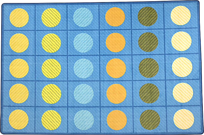 Carpets for Kids Pixel Perfect Collection Calming Colors Open Seating ...