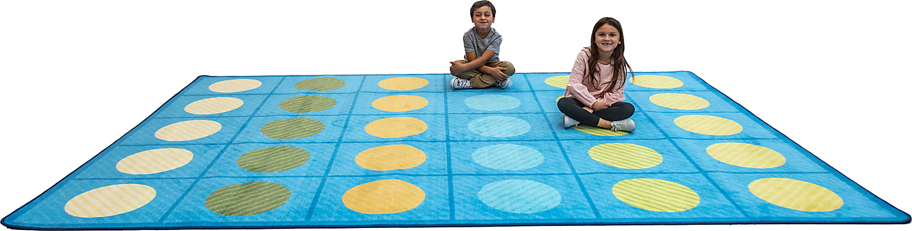 Carpets for Kids Pixel Perfect Collection Calming Colors Open Seating ...